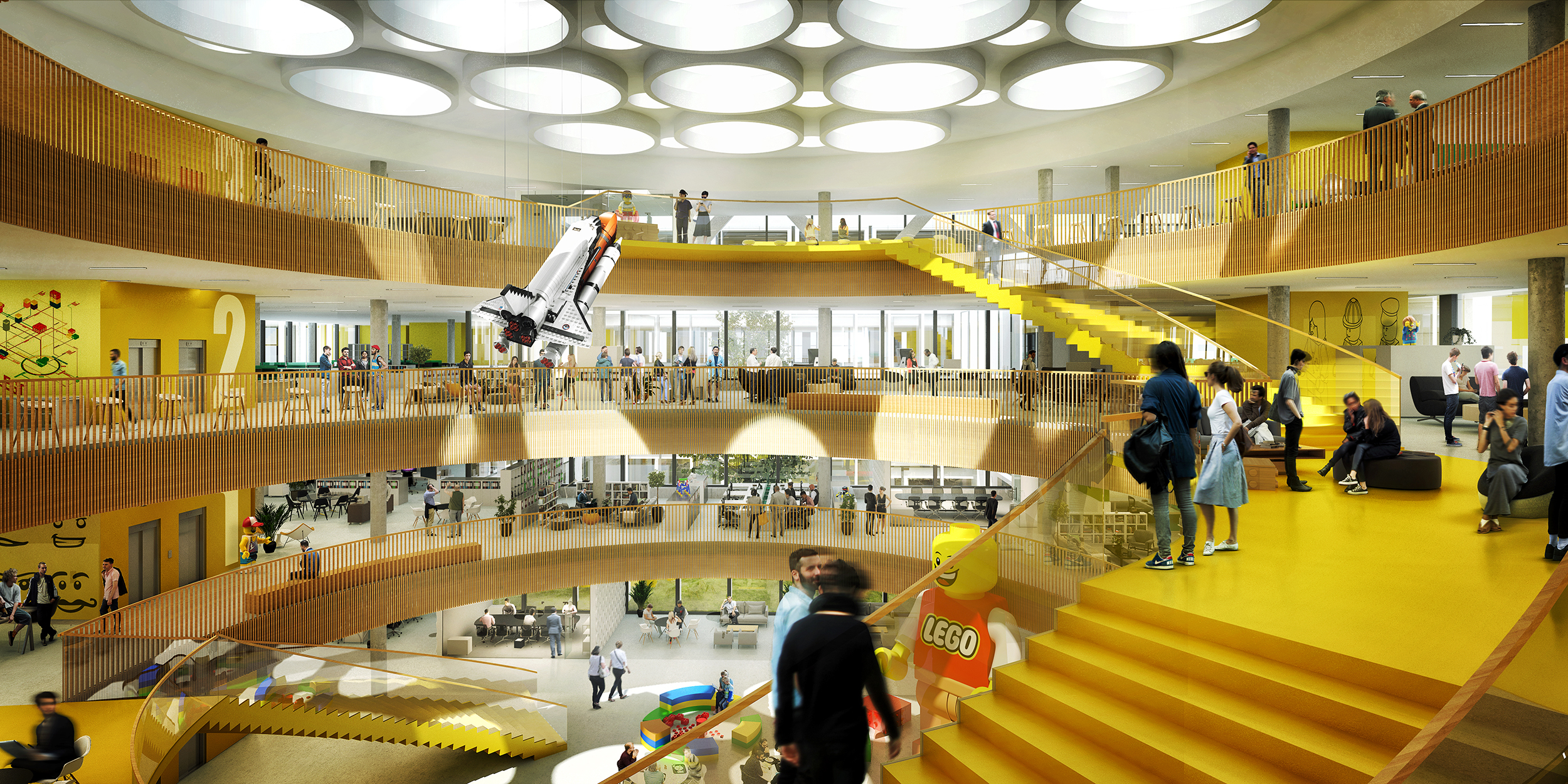 16020_101_Atrium_View - Pixelflakes | Architectural Marketing